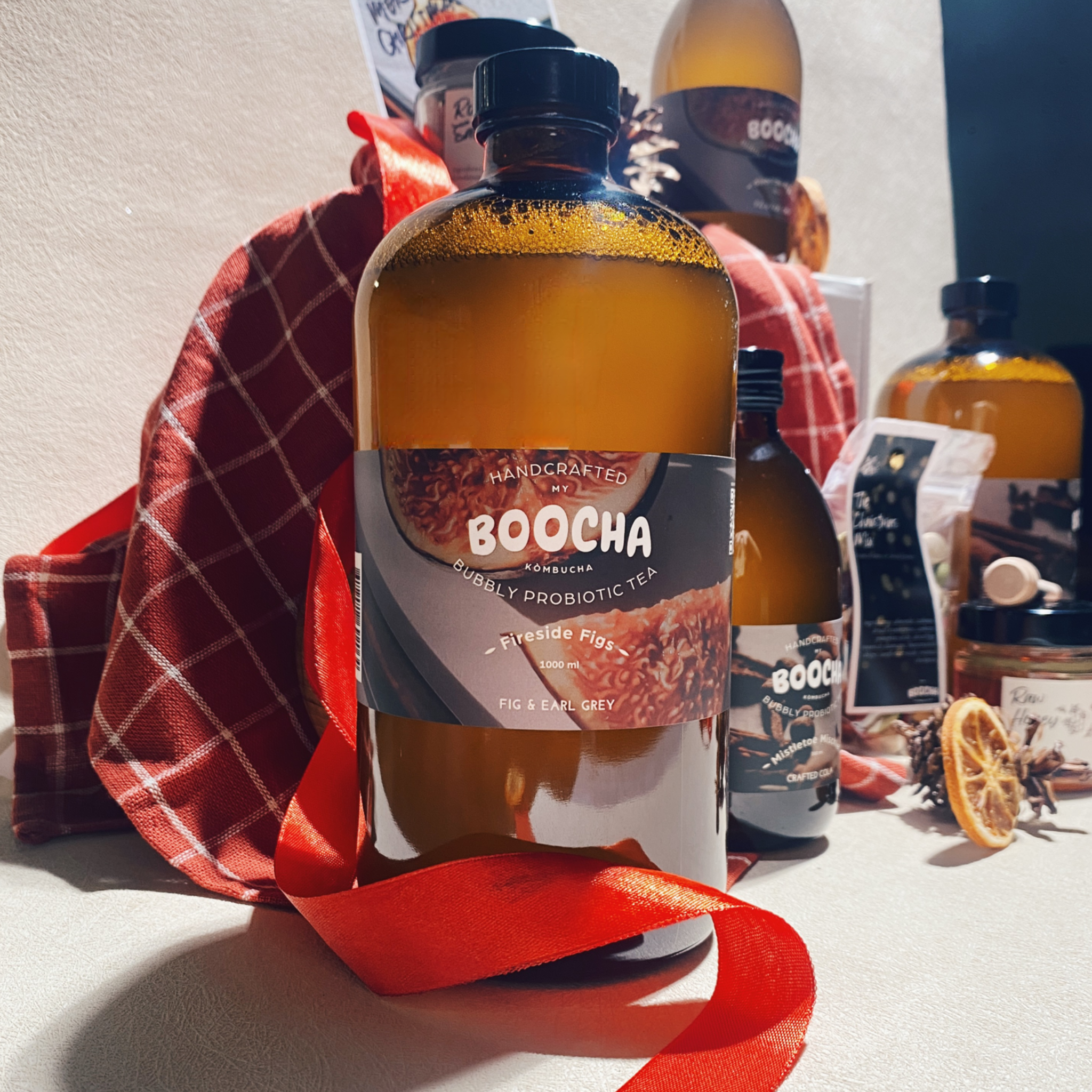 Fireside Figs - Fig & Earl Grey – MyBoocha Kombucha